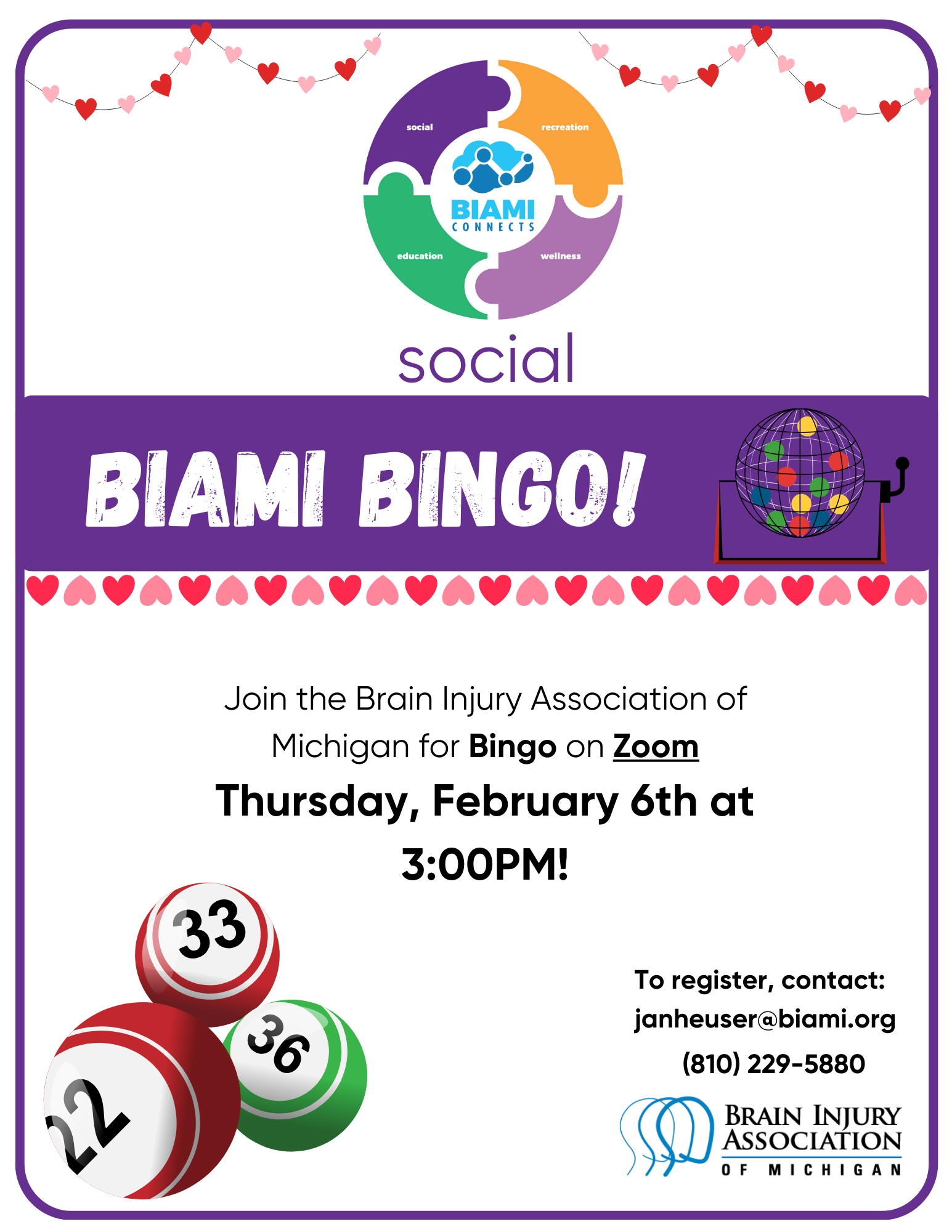 BIAMI Connects - Brain Injury Association of MI